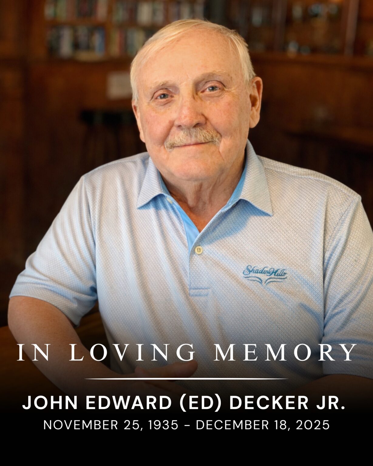 Ed Decker Passes Away At the Age of 90 – Saints Alive